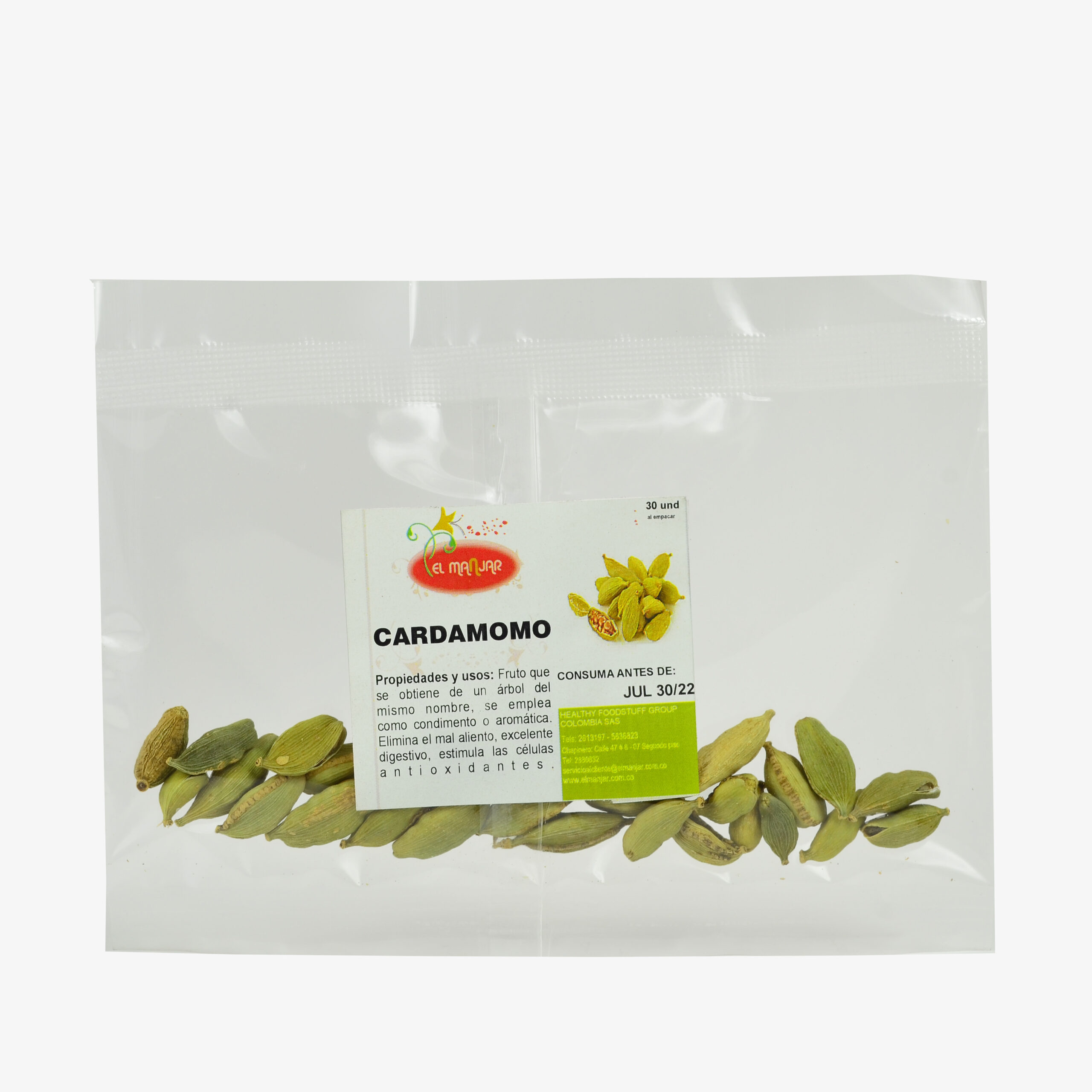 Cardamomo - Gluten Free | Alimentos sin Gluten