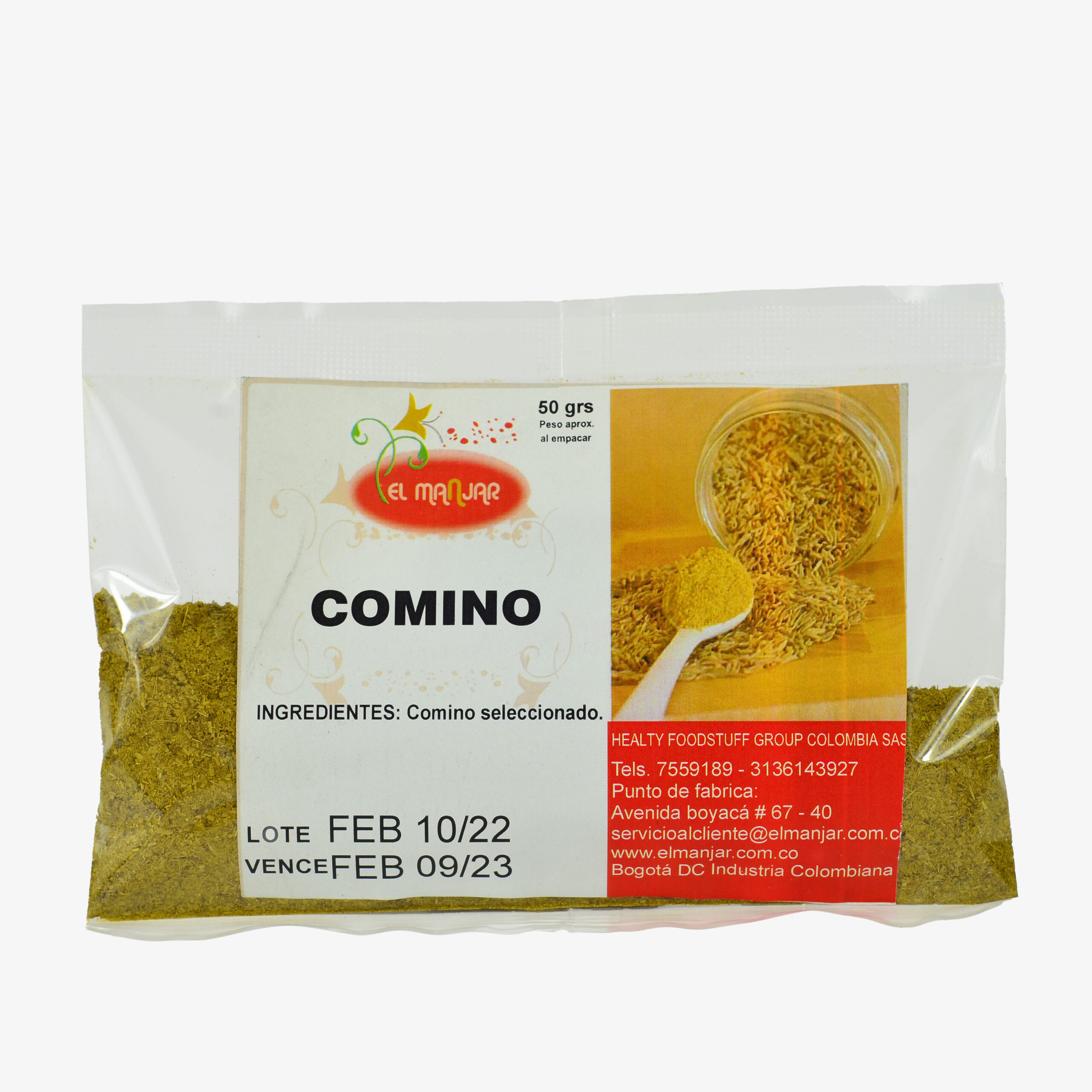 Comino en Polvo - Gluten Free | Alimentos sin Gluten